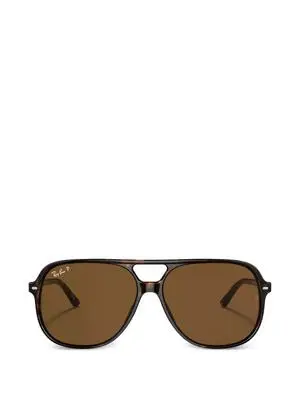 Ray-ban Pilot-frame Sunglasses - Brown