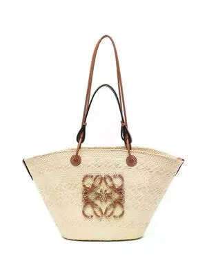 Loewe Anagram Logo Woven Tote