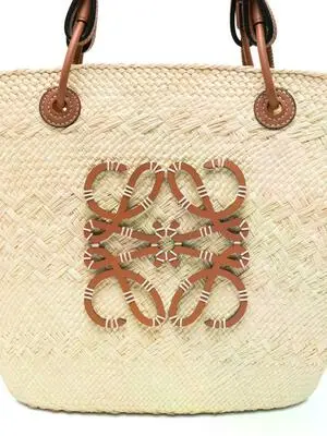 Loewe Anagram Logo Woven Tote