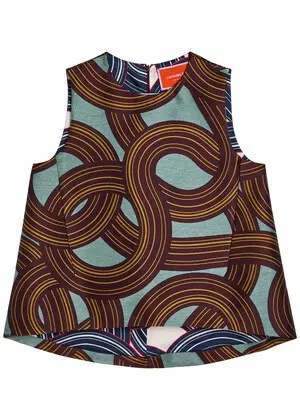 La DoubleJ La Scala Jacquard Woven Top