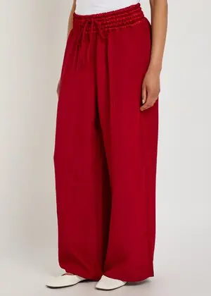 Maria Mcmanus Wide-leg Woven Trousers