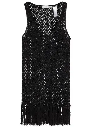 Maria Mcmanus Macramé Cotton Top