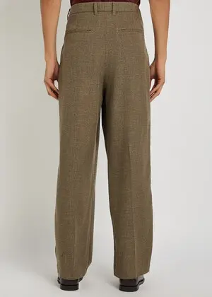 LES DEUX Randall Straight-leg Woven Trousers