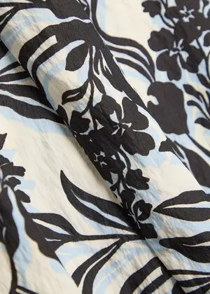 Rails Belina Floral-print Woven Blouse - Black