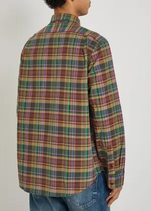 Polo Ralph Lauren Plaid Cotton Shirt - Brown