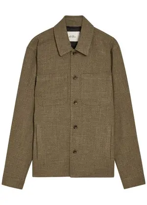 LES DEUX Marseille Woven Jacket - Khaki