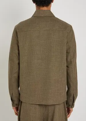 LES DEUX Marseille Woven Jacket - Khaki