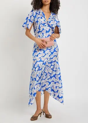 Stella McCartney Floral-print Silk Midi Dress