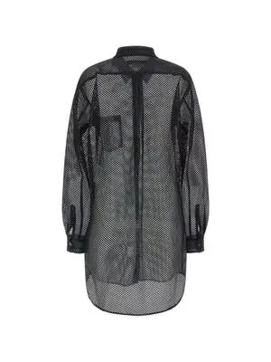 Comme Des Garçons Mesh Long Shirt