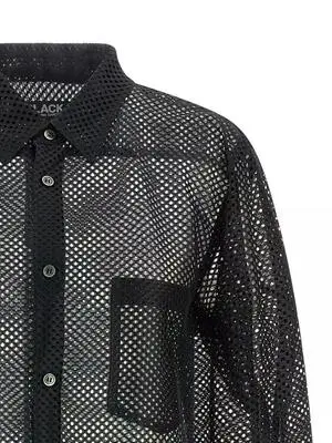 Comme Des Garçons Mesh Long Shirt