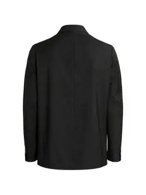 Barena Venezia Button-up Patch-pocket Overshirt - Black