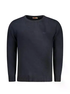 RIFLE Embroidered Logo Fine-knit Sweater