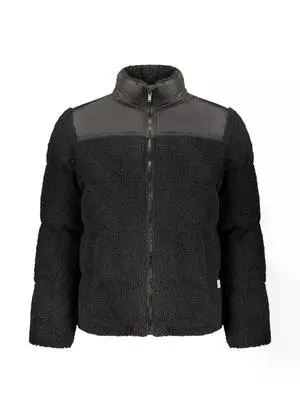 RIFLE Panelled Faux-shearling Jacket