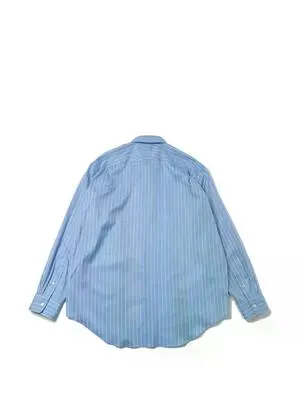 Auralee Striped Wool Shirt