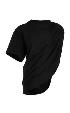 COURREGES Twisted Cotton Top