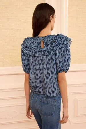 Ulla Johnson Printed Mira Top
