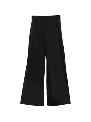 SEMICOUTURE Elasticated-waistband Trousers - Black