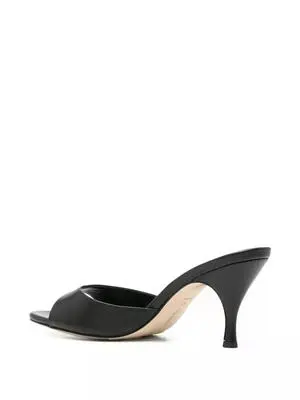 AeydĒ Samia Leather Sandals - Black