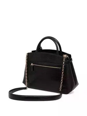 Guess Lizard-effect Tote Bag - Black