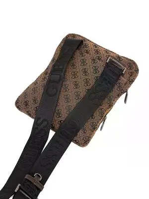 Guess Monogram-pattern Messenger Bag