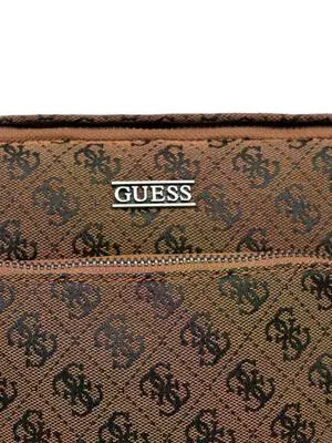 Guess Monogram-pattern Messenger Bag