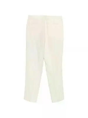 DELL'OGLIO Pressed-crease Trousers - Neutrals