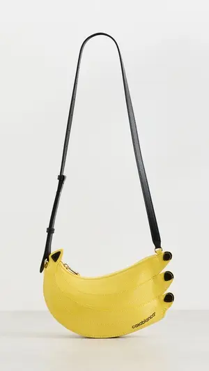 Casablanca Banana Shoulder Bag - Yellow