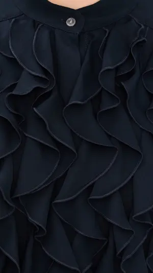 TWP Patti Button-down Top - Midnight