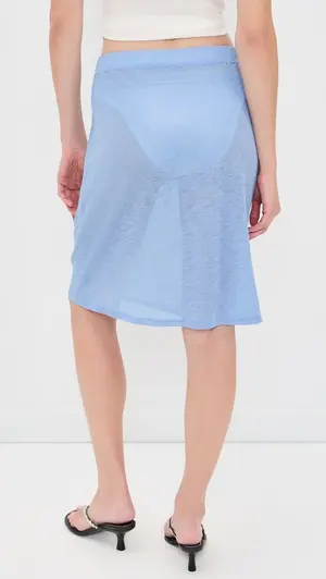 SIEDRES Liz Floral Sequin Skirt