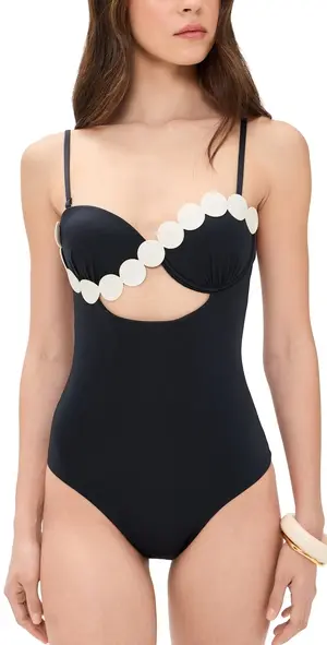 ANCORA Nax One-piece Swimsuit - Black