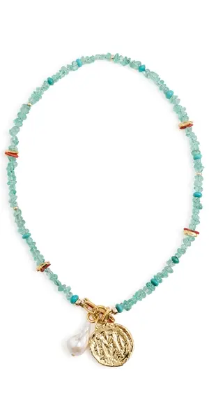 LIZZIE FORTUNATO Crystal Cala Necklace - Multi
