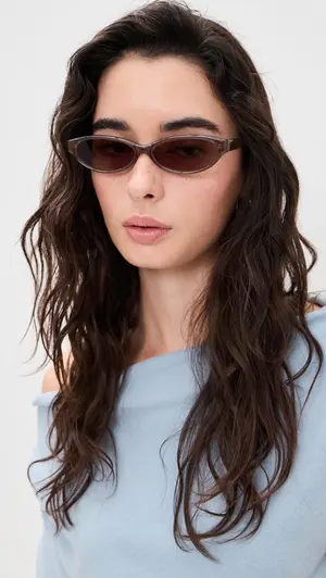 LUV LOU The Petra Sunglasses - Mushroom