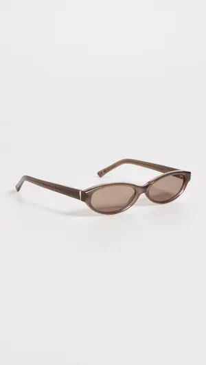 LUV LOU The Petra Sunglasses - Mushroom