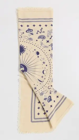 Freya Cosmic Rodeo Cashmere Bandana Scarf