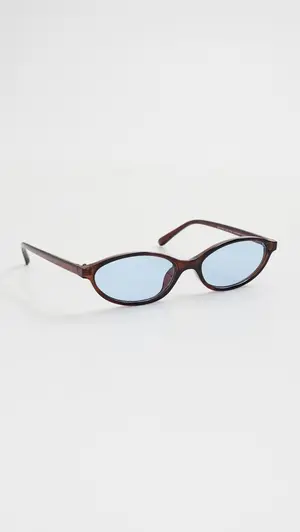 AIRE Earthshine Oval Sunglasses - Chestnut