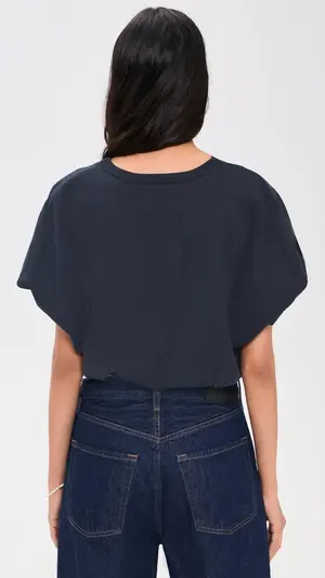 Citizens Of Humanity Gia Bubble Tee - Navy
