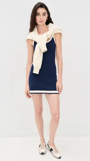 The Upside Lori Knit Mini Dress - Navy