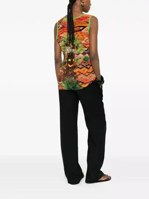 The Artistylist Graphic-print Tank Top