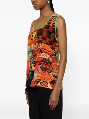 The Artistylist Graphic-print Tank Top