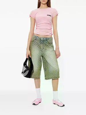 MISBHV Check Pattern Shorts