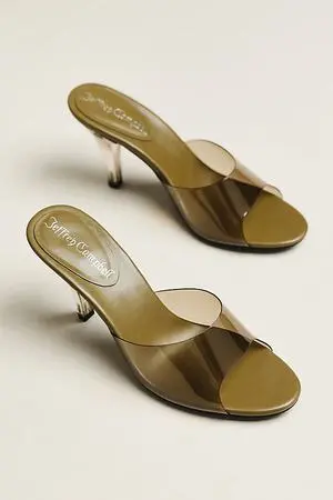 Jeffrey Campbell Mule Heels - Khaki