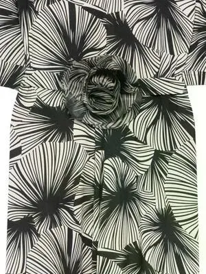 LE RJTANGE Patterned Floral-appliqué Jumpsuit
