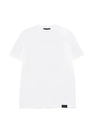 LOW BRAND Logo-patch T-shirt