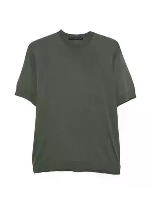 LOW BRAND Fine-knit T-shirt - Green