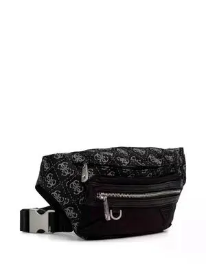 Guess Logo-patch Belt Bag - Black