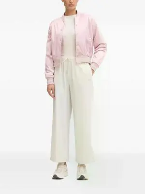 Guess Drawstring-waist Wide-leg Trousers - Neutrals