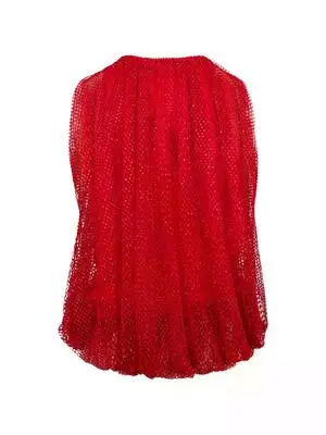 Sportmax Round-neck Blouse - Red