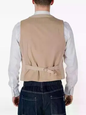 GIANNI LUPO Button-front Waistcoat