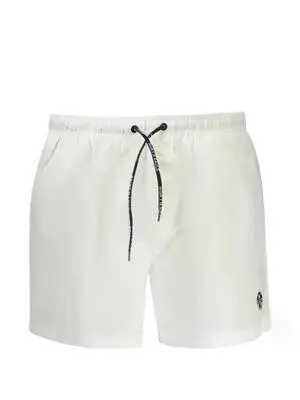 NORTH SAILS Logo Patch Swim Shorts - White