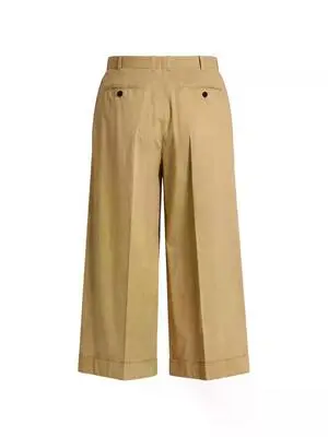 THE ROW Lior Pleated Trousers - Neutrals